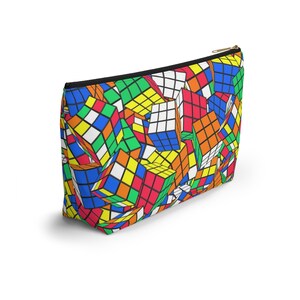 Rubik's Cube Pencil Case - Pile of Cubes - Back to School - Etsy