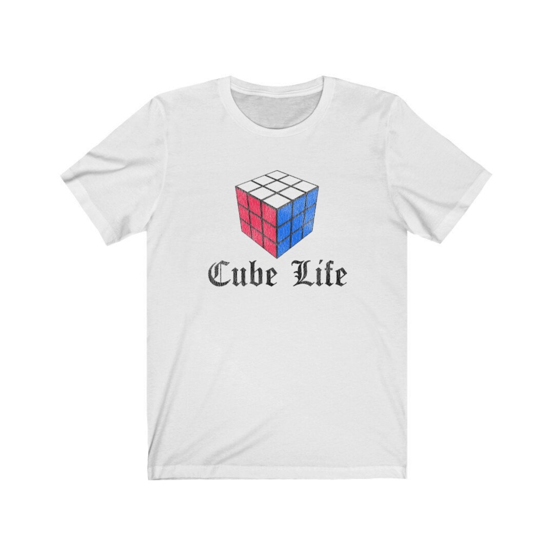 Cube Life - Rubik's Cube Shirt (adult Sizes) - Soft Cotton T-shirt ...