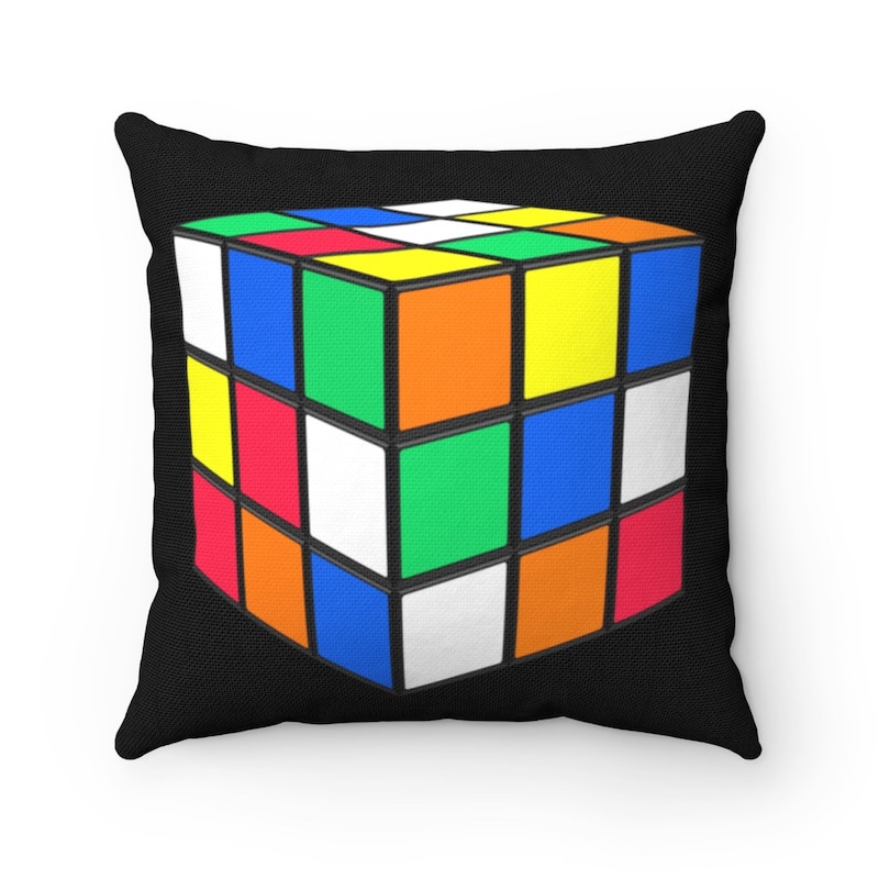 Rubiks Cube Pillow - Etsy