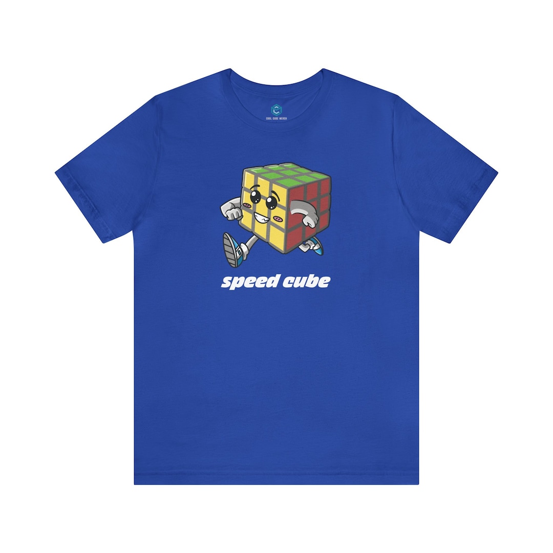 Speed Cube "cubie" - Rubik's Cube Shirt (adult Sizes) - Soft Cotton T ...