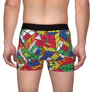 Crazy Cubes - Rubik's Cube Boxer Briefs - Rubik's Cube Underwear - Etsy
