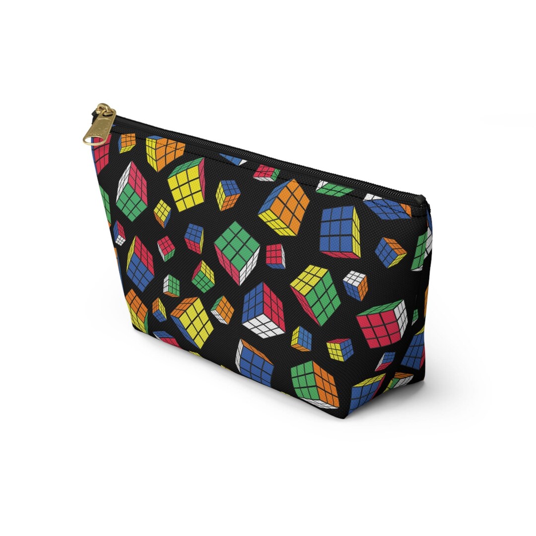 Rubik's Cube Pencil Case - Cubes All Over - Back to School - Etsy