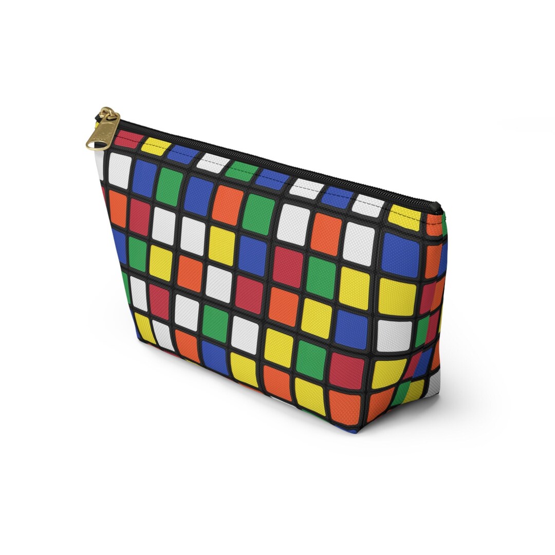 Rubik's Cube Pencil Case - Unsolved Cubes Design - Back to School - Etsy