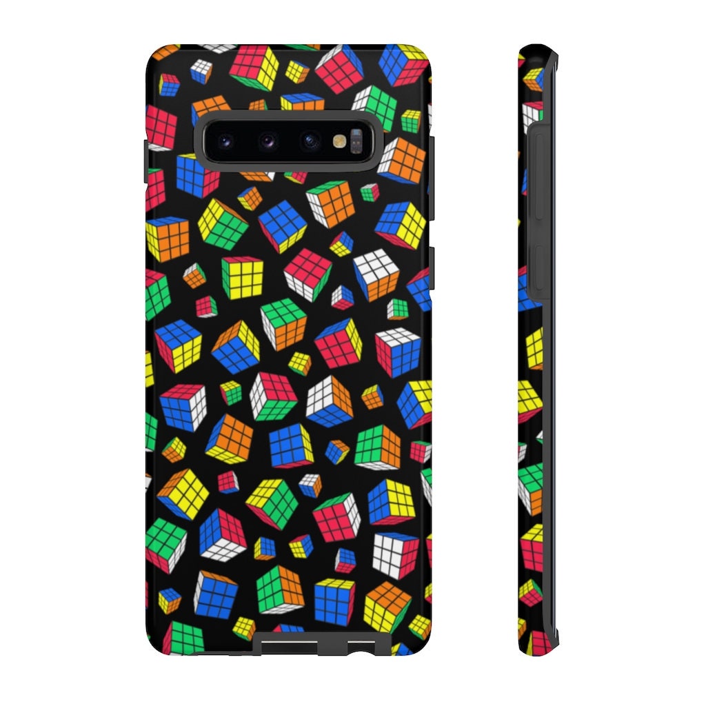 Cubes All Over Rubik's Cube Phone Case Iphone Apple - Etsy