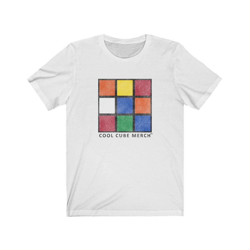 Original Logo Cube Rubik's Cube Shirt adult Sizes | Etsy