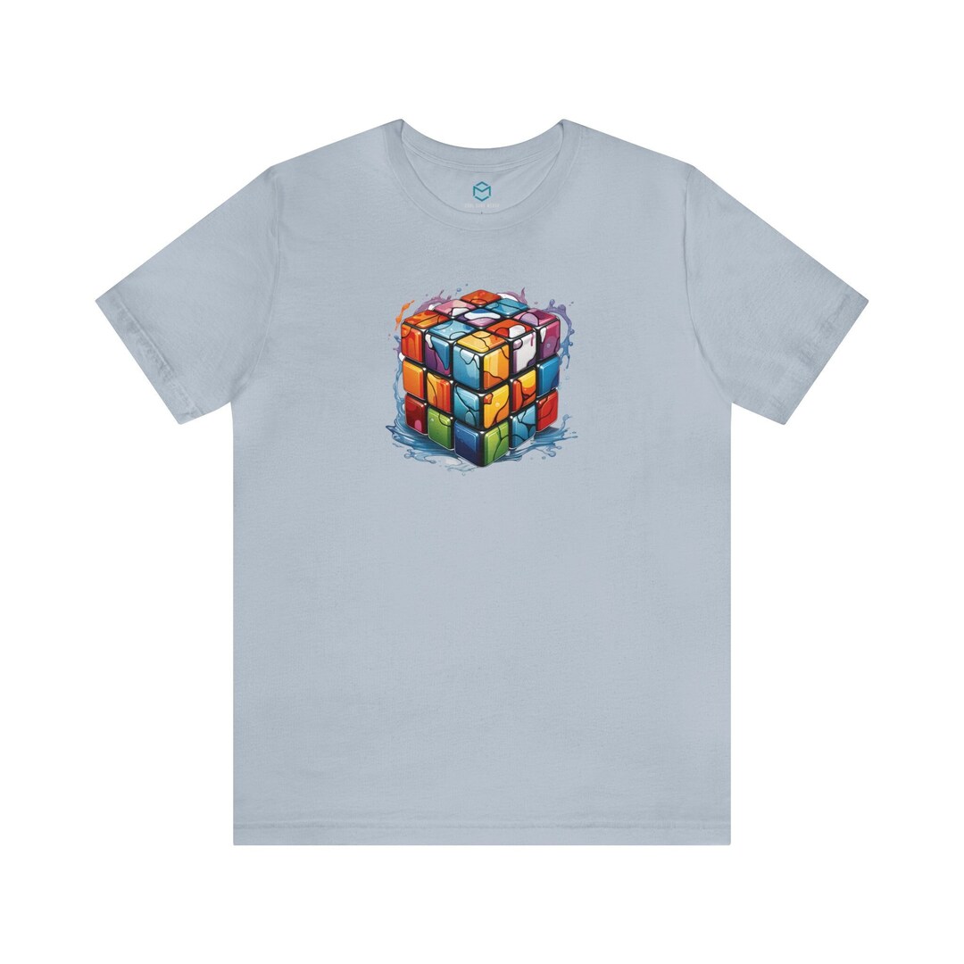Splash Cube Rubik's Cube T-shirt (adult Sizes) - Etsy