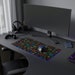 LED Gaming Desk Mat Mouse Pad Rubik's Cube Line Art - Etsy