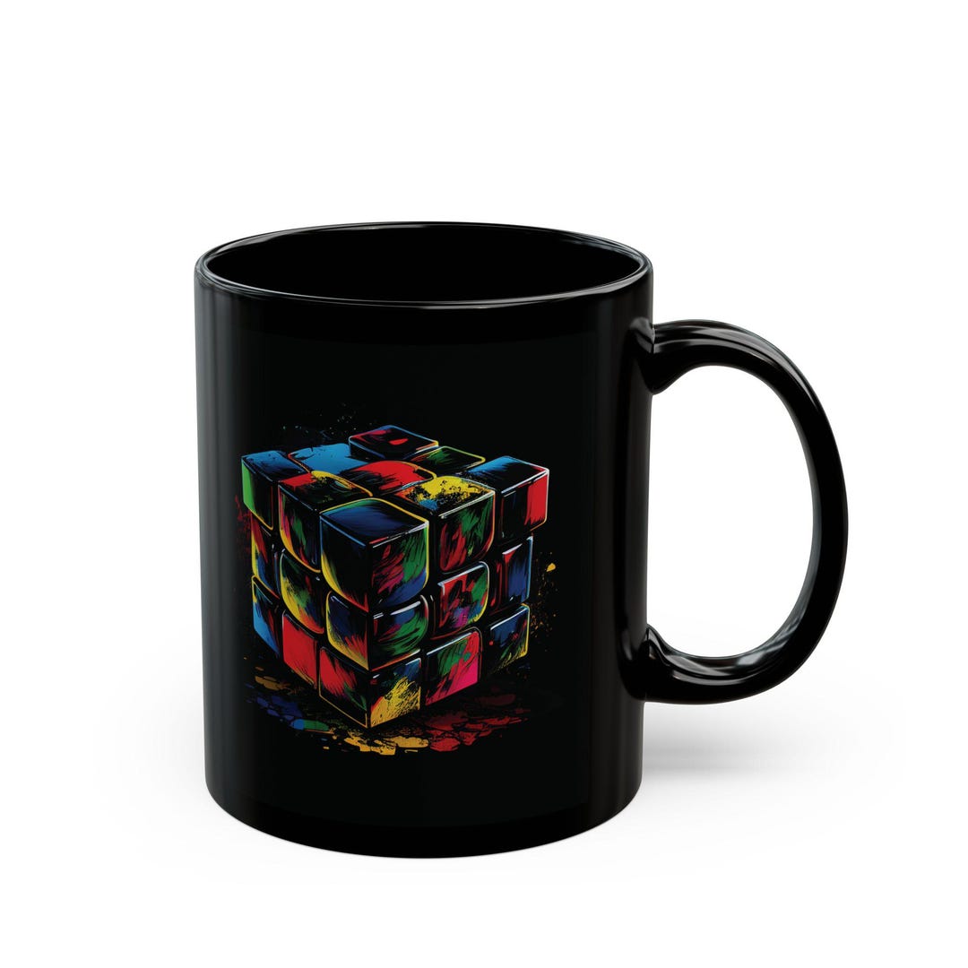 Graffiti Cube Art - Rubik's Cube Mug - Etsy