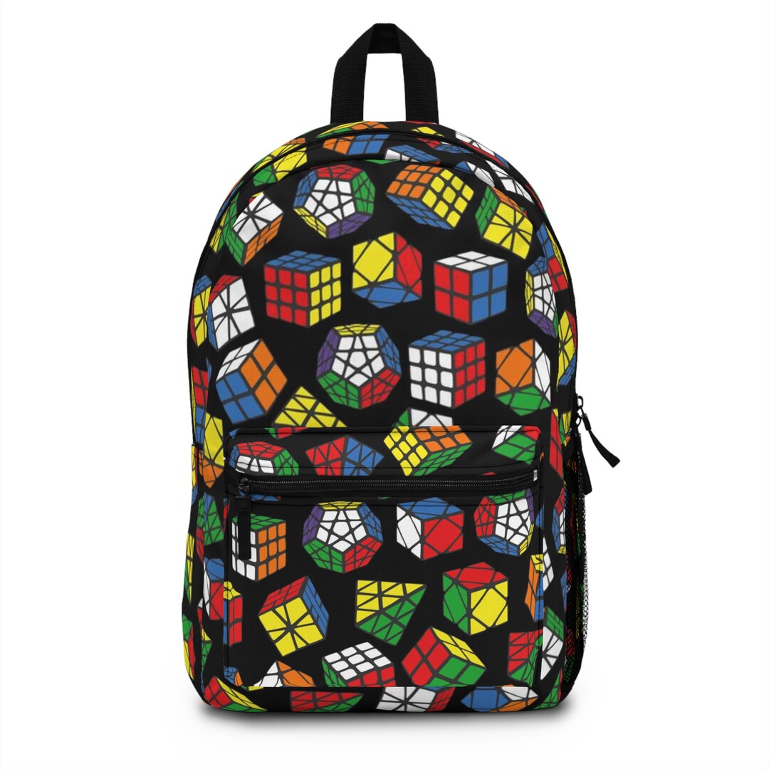 Rubik's Cube Backpack - Pyraminx, Megaminx, Skewb, 2x2, Square-1, and ...