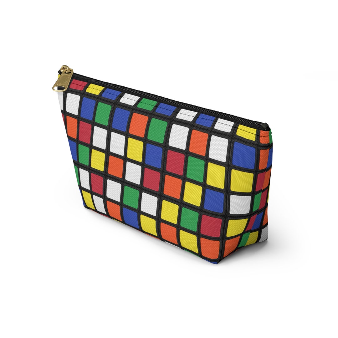 Rubik's Cube Pencil Case Unsolved Cubes Design Back to - Etsy