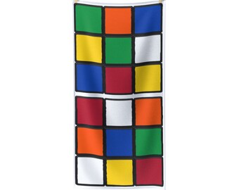 Rubik's Cube Bath Mat 2 Big Cubes Bathroom Decor | Etsy