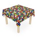 Rubik's Cube Tablecloth for a Speedcuber's Birthday Party - Etsy