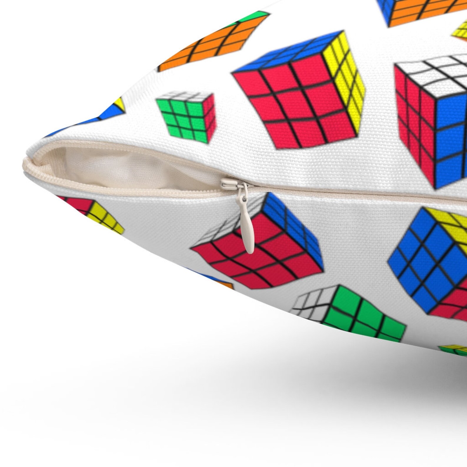 Cubes All Over Rubik's Cube Pillow 2-sided Print - Etsy