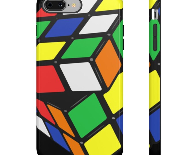 Cubes All Over Rubik's Cube Phone Case Iphone and - Etsy