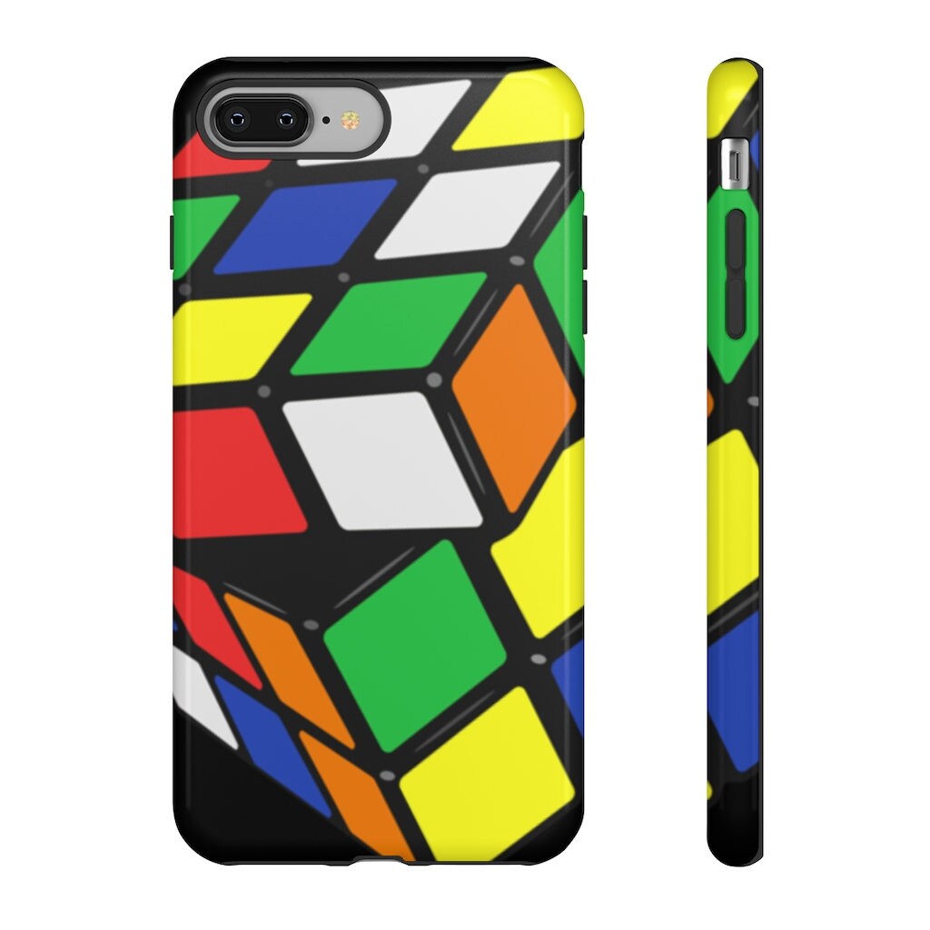 Scrambled Big Rubik's Cube Phone Case Tough Case - Etsy