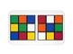 Rubik's Cube Bath Mat 2 Big Cubes Bathroom Decor - Etsy