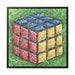 Melting Rubik's Cube Art Salvador Dali Canvas Gallery Wrap - Etsy