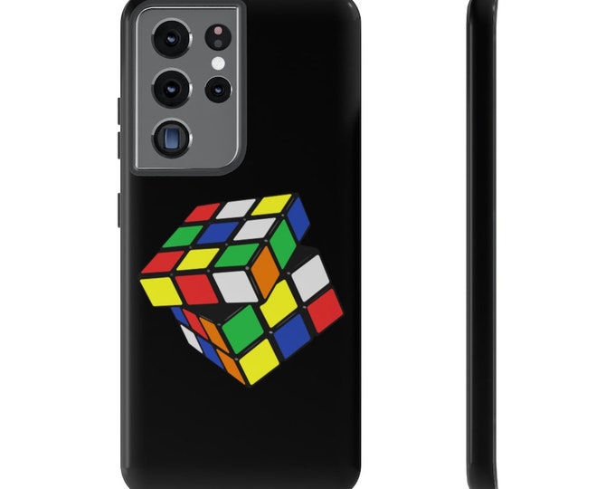 Cubes All Over Rubik's Cube Phone Case Iphone and - Etsy