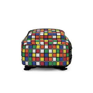 Rubik's Cube Backpack - Unsolved Cubes, School Book Bag - Etsy
