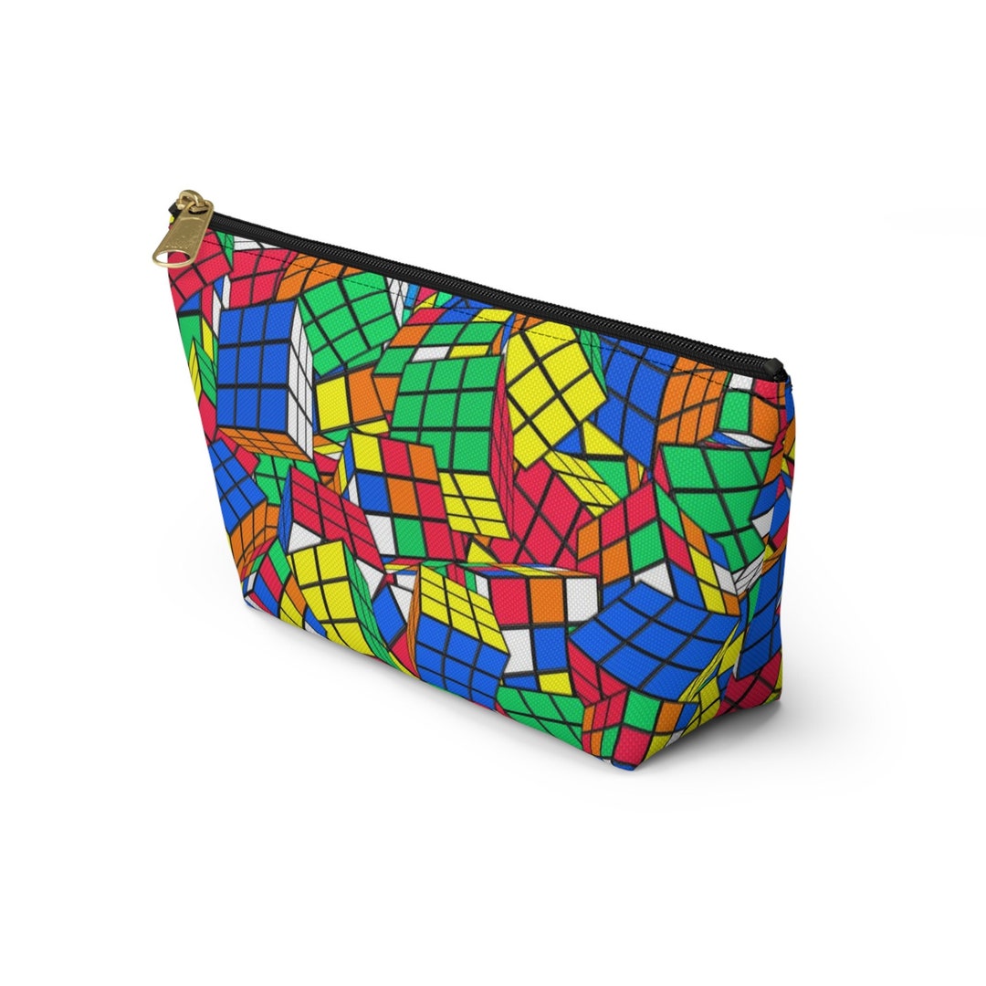 Rubik's Cube Pencil Case - Pile of Cubes - Back to School - Etsy