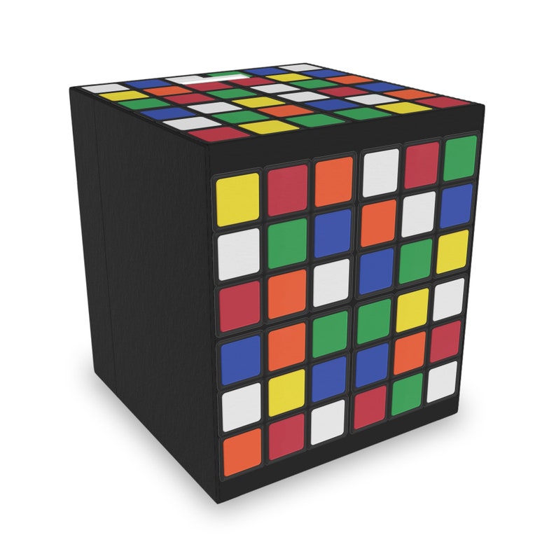 Rubik's Cube Felt Storage Box Medium Cube Images - Etsy