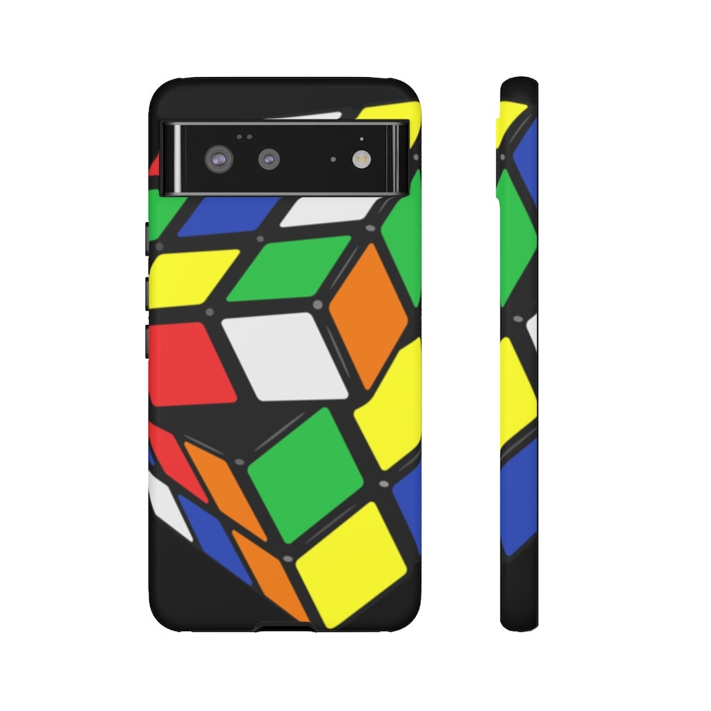 Scrambled Big Rubik's Cube Phone Case Tough Case - Etsy