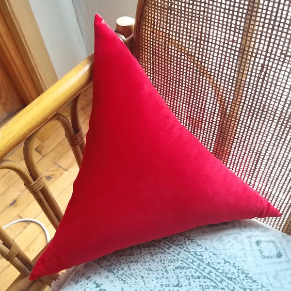 Triangle Cushion - Etsy