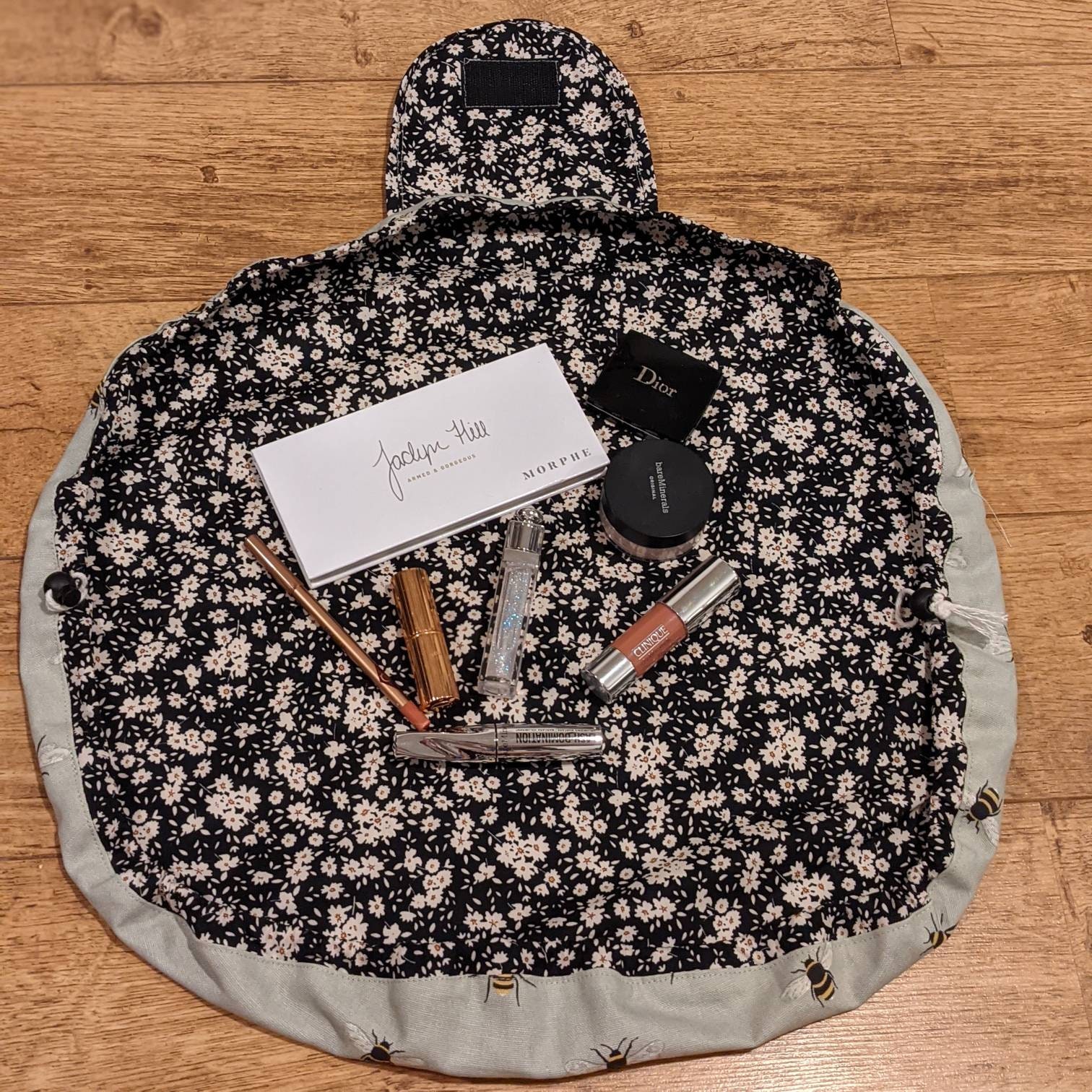 Lay Flat Makeup/skin Care Bag standard or Handbag Size | Etsy