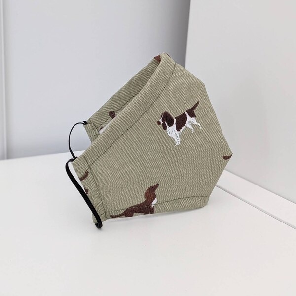 Cocker Spaniel Face Mask - Etsy