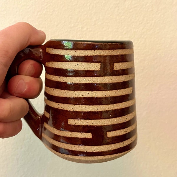 Pottery Coil Mug - Etsy