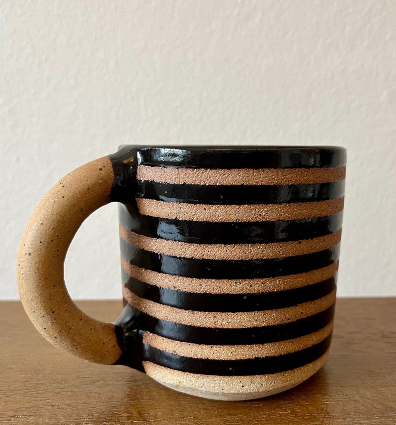 Handmade Ceramic Mug. This Stoneware Mug Was Coil-built and Hand-glazed ...