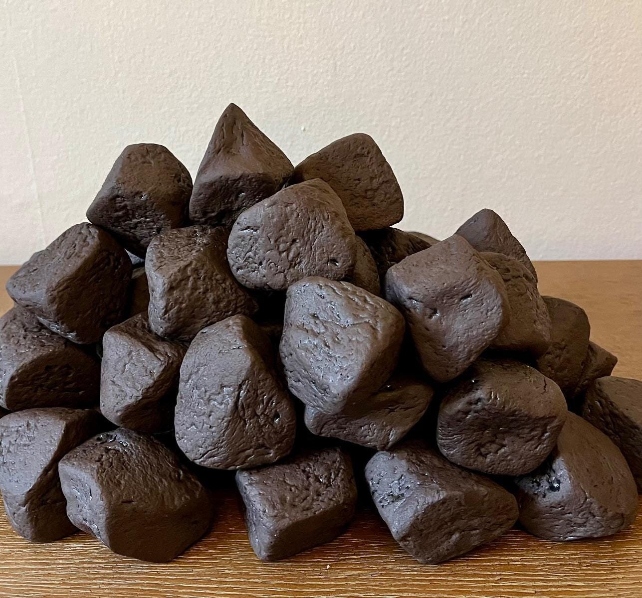 Stoneware Clay Fake Lump of Coal: Gag Gift - Etsy