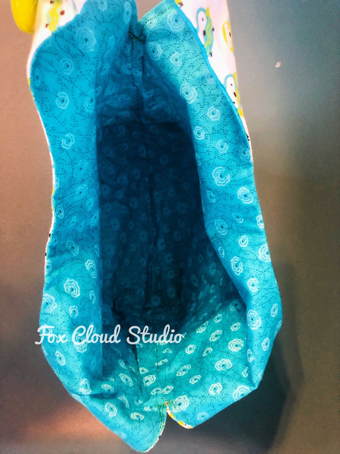 Small OWL Design Gusseted Handmade Knot Bag - Etsy