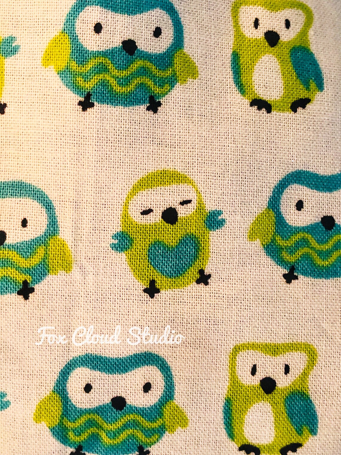 Small OWL Design Gusseted Handmade Knot Bag - Etsy