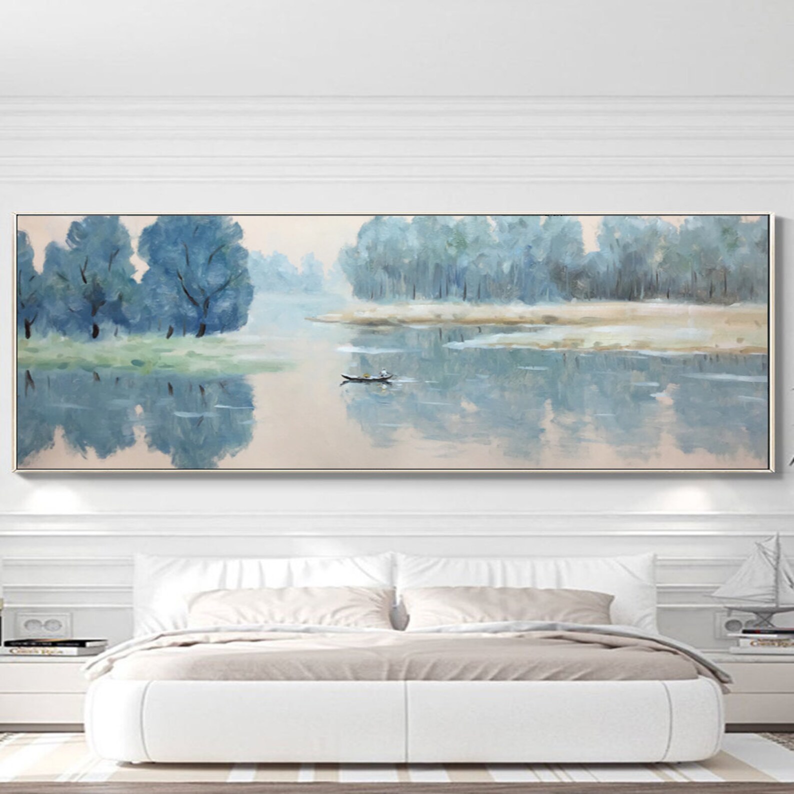 Landscape Painting oversize Painting Original Large Canvas - Etsy