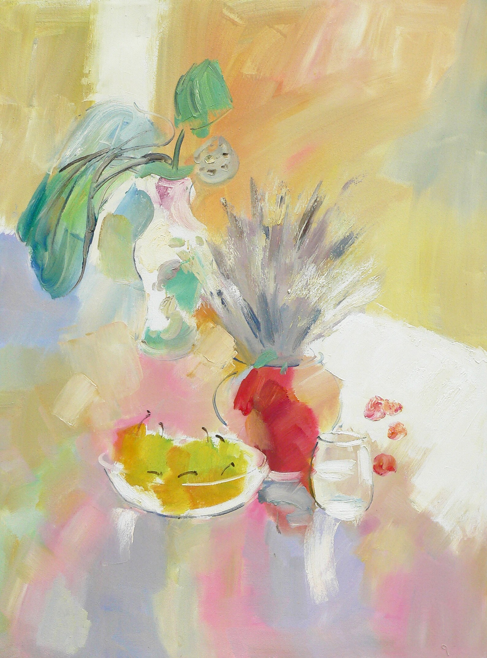 Still Life Painting oversize Painting original Large Canvas - Etsy