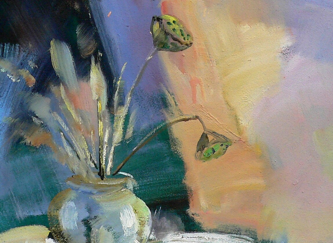 Still Life Painting oversize Painting original Large Canvas - Etsy