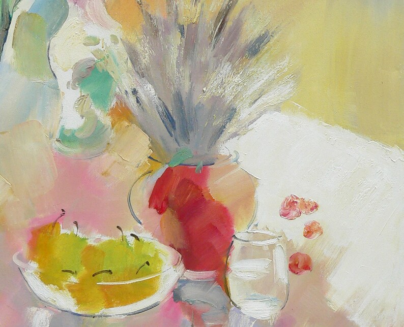 Still Life Painting oversize Painting original Large Canvas - Etsy