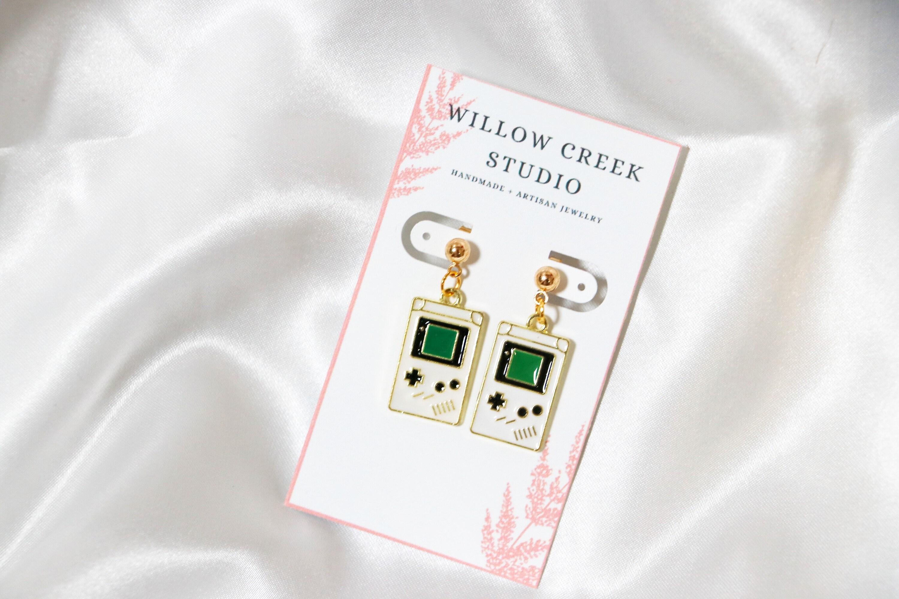 Gameboy Earrings, Vintage Video Game Jewelry, Video Game Earrings ...