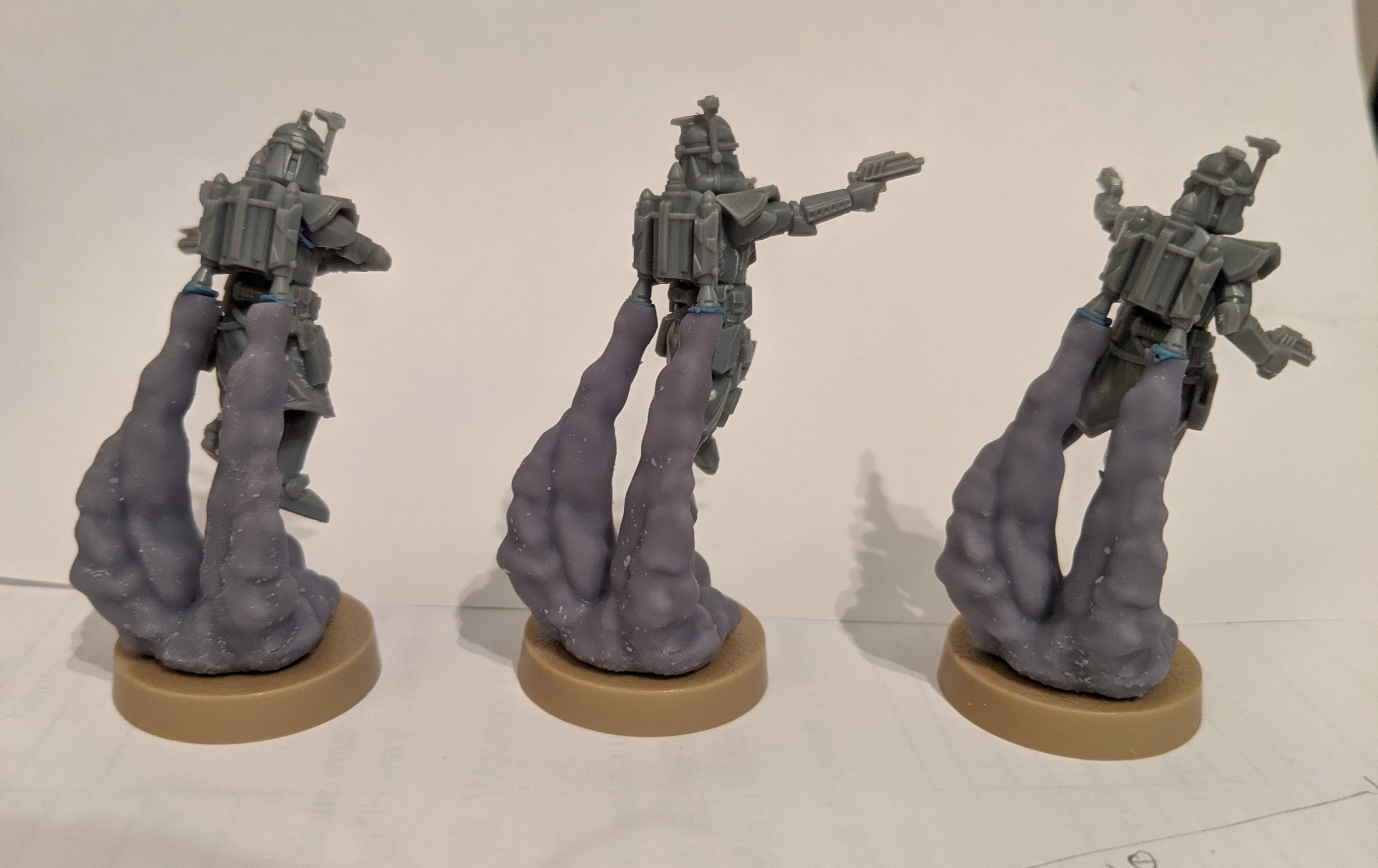 Set of 3 Smoke Trails STL Files for ARC Troopers for Star | Etsy Canada