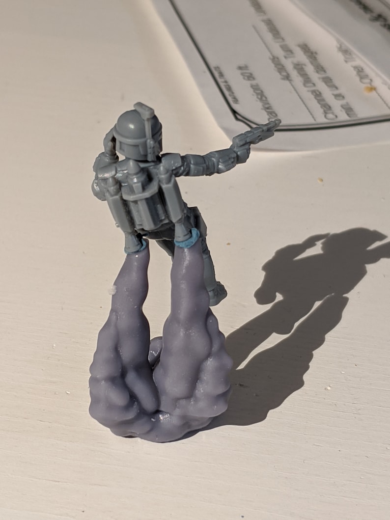 Jet Pack Smoke Trails Set of STL Files for CLAN WREN Star Wars - Etsy