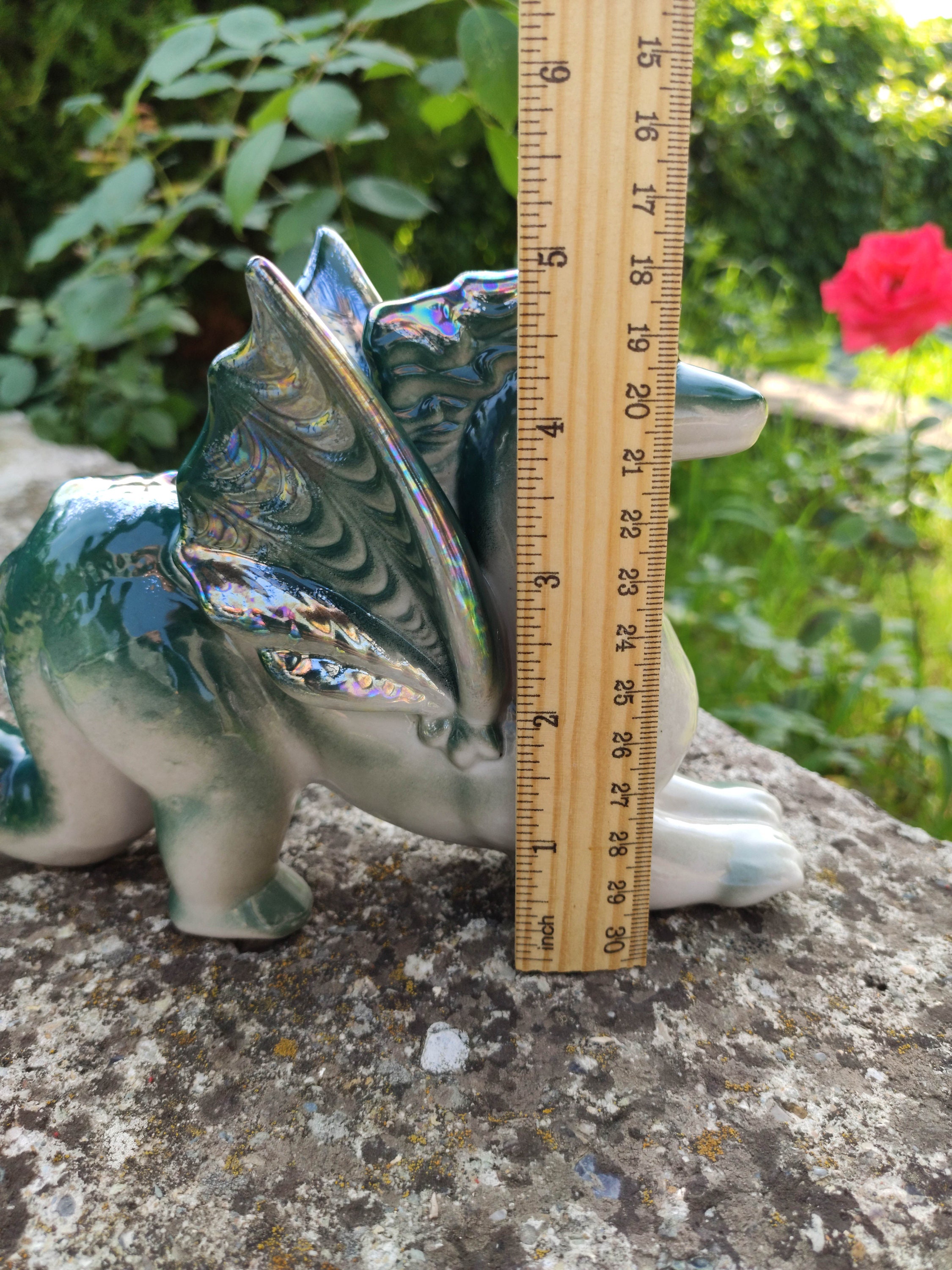 Dragon / Draco / Soviet Porcelain Dragon / Vintage Porcelain Figurine ...