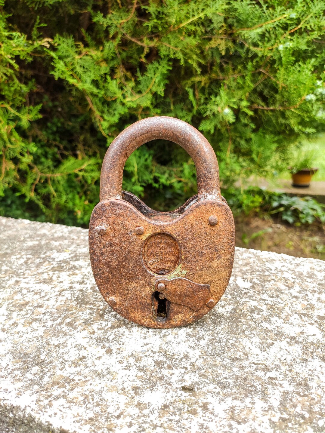 Metal Rare Padlock / Soviet Metal Padlock / Vintage Padlock / Old ...