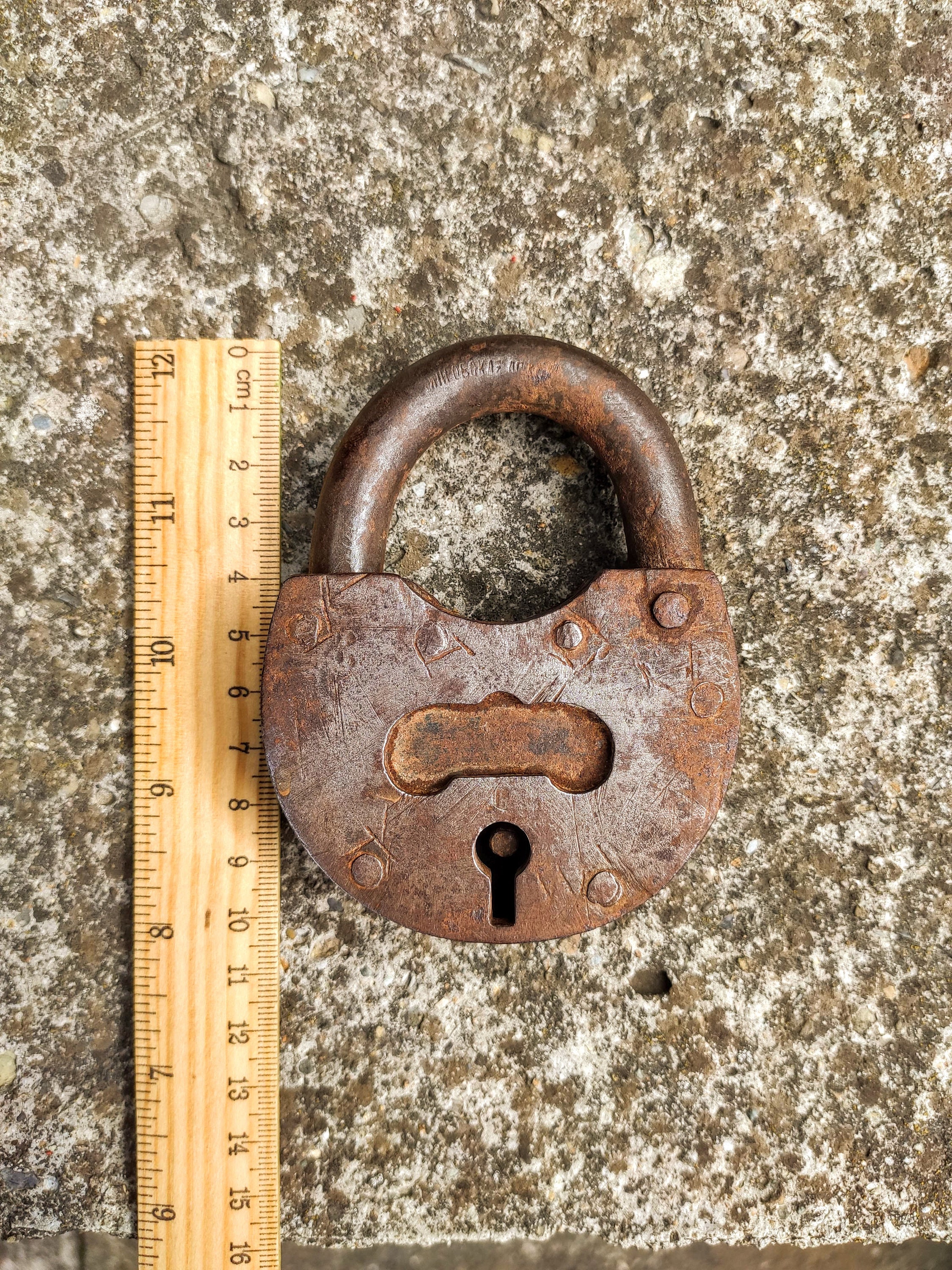Padlock / Lot 3 Pieces / Old Padlocks / Vintage Padlocks / Rusty ...