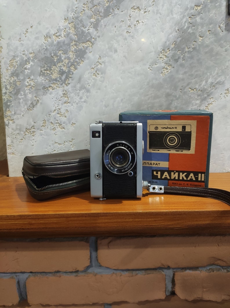 Soviet Chaika Photo Camera 35mm / Vintage Camera / Chaika 2 Camera ...