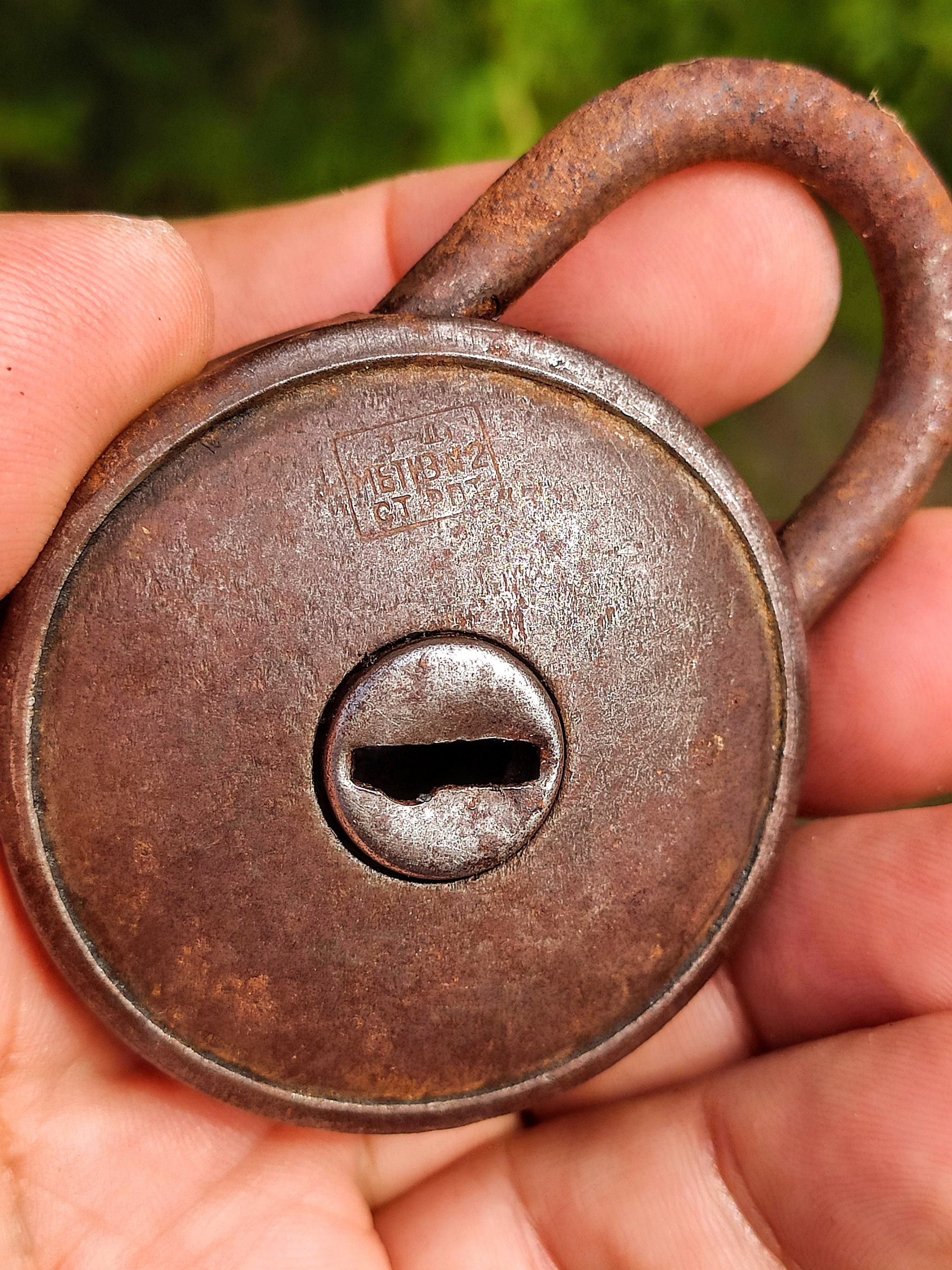 Padlock / Lot 3 Pieces / Old Padlocks / Vintage Padlocks / Rusty ...