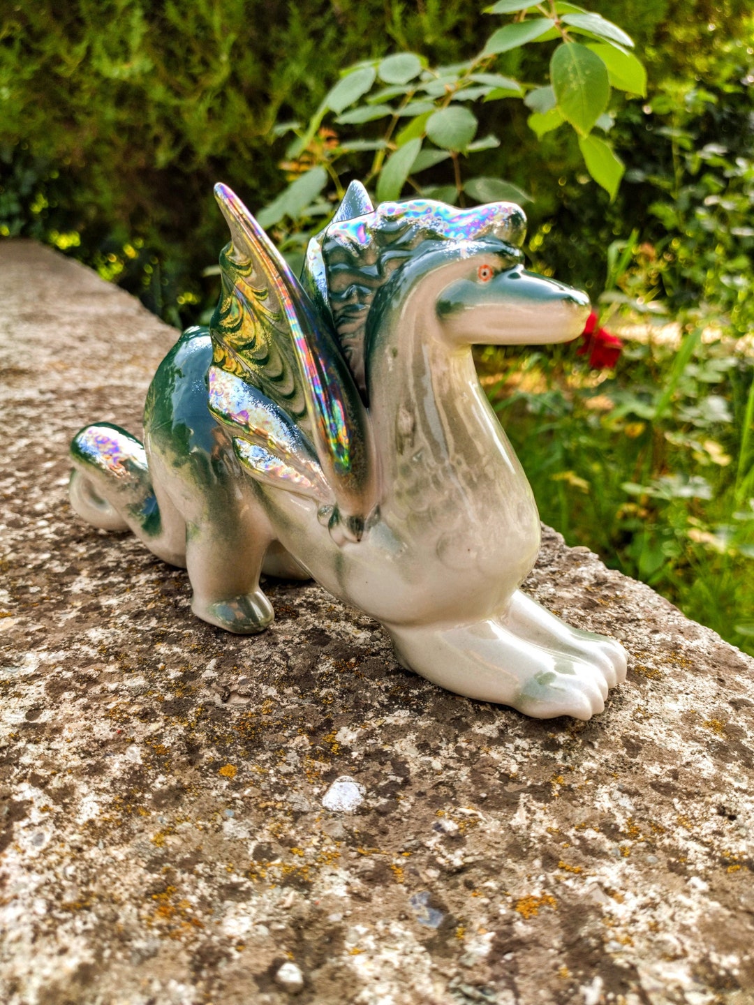 Dragon / Draco / Soviet Porcelain Dragon / Vintage Porcelain Figurine ...
