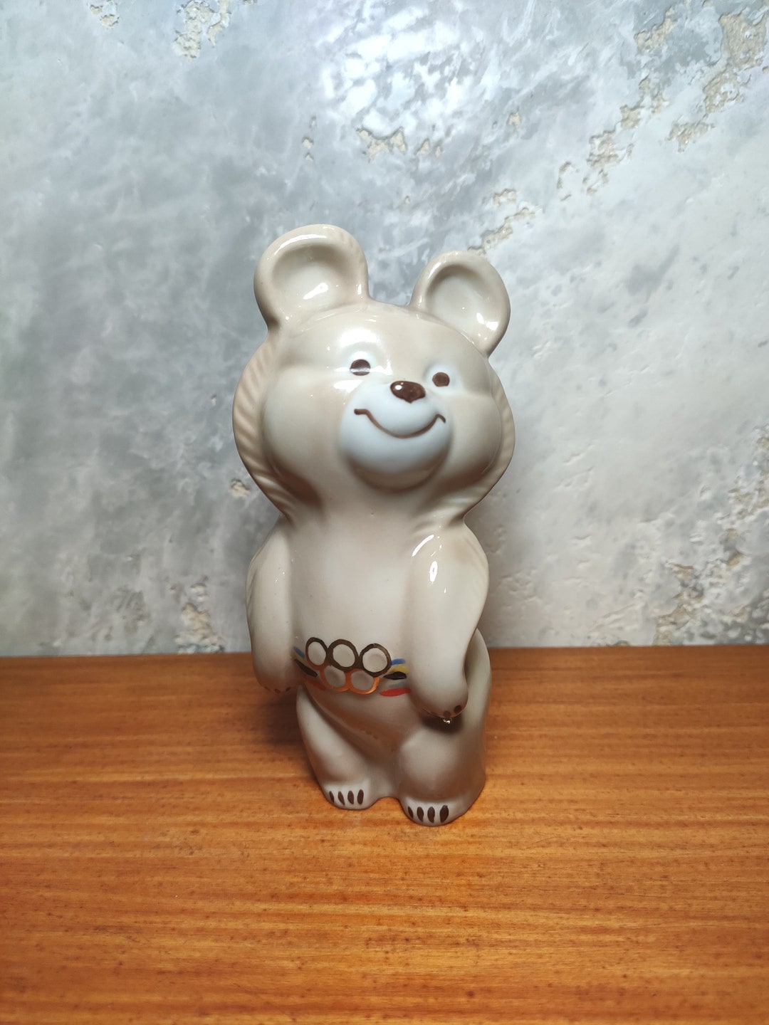 Olympic Bear / Soviet Porcelain Misha Bear / Moscow 1980 Symbol / XXII ...