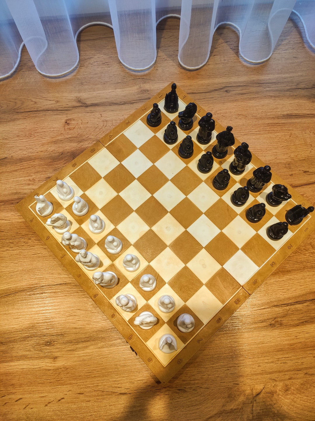 Chess Set / Vintage Ukraine Chess Set / Cossack Chess Set / Rare Folk ...