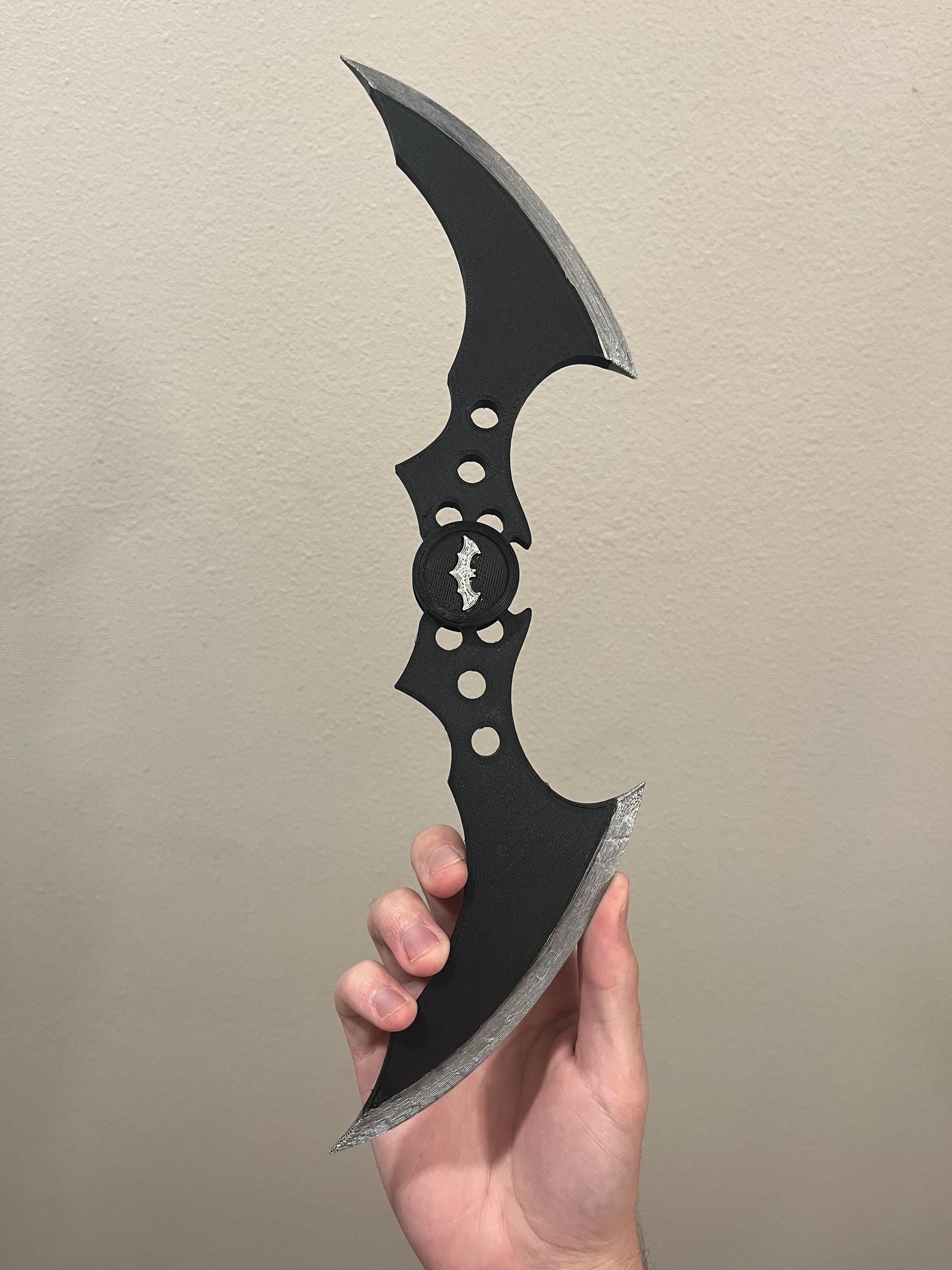 Arkhamverse Folding Batarang (screen Accurate Scale) - Etsy
